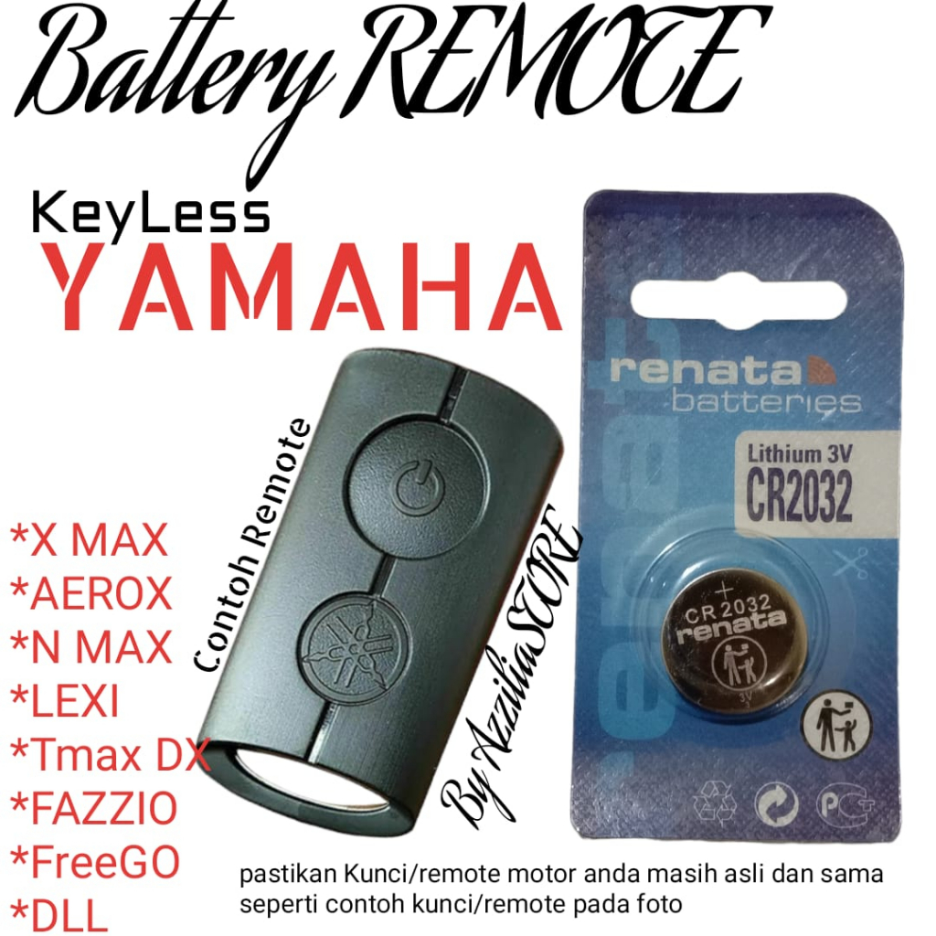 Jual Battery Baterai Batrai Batre Batere Untuk Remote Remot Keyless ...
