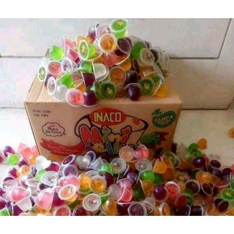 Jual Inaco mini jelly nata de coco 500grm | Shopee Indonesia