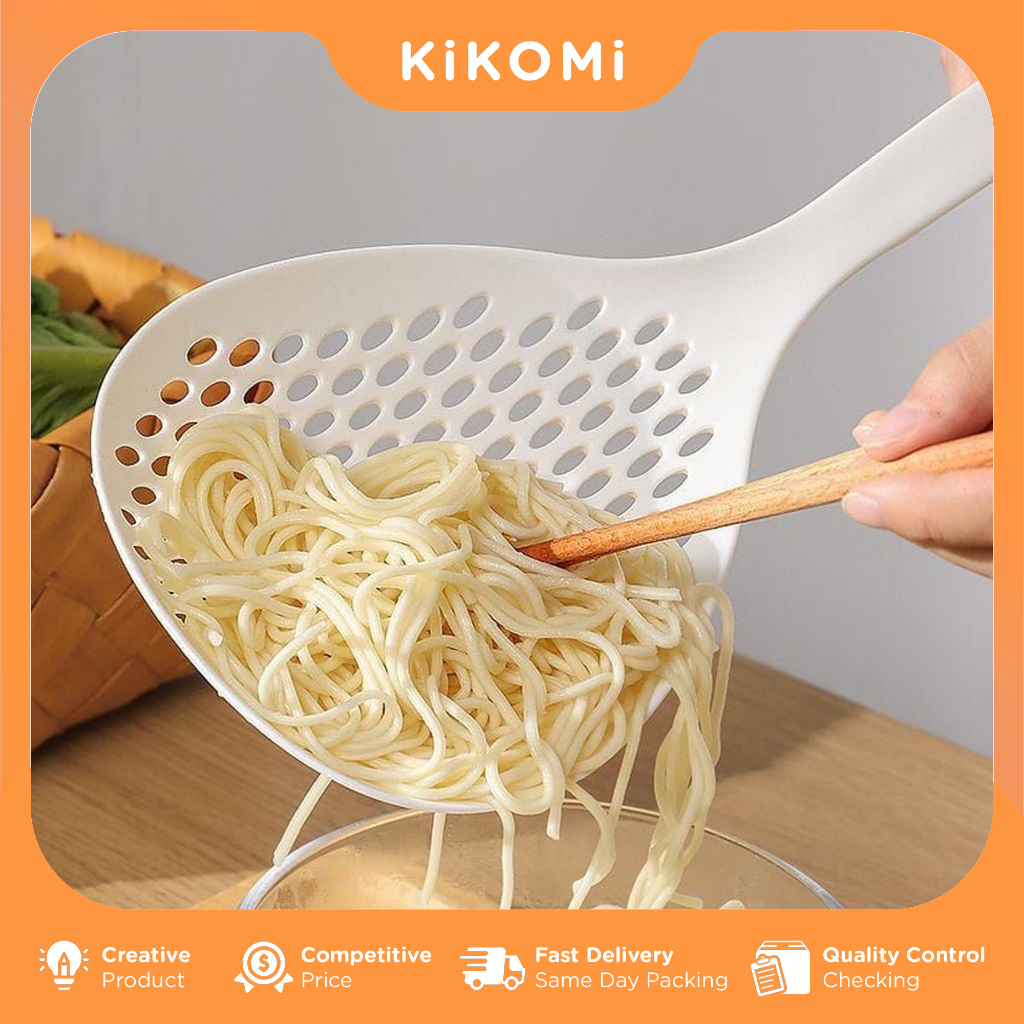 Jual SENDOK SARINGAN Jumbo Serbaguna - Sendok Penyaring Mie Sayur Pasta ...