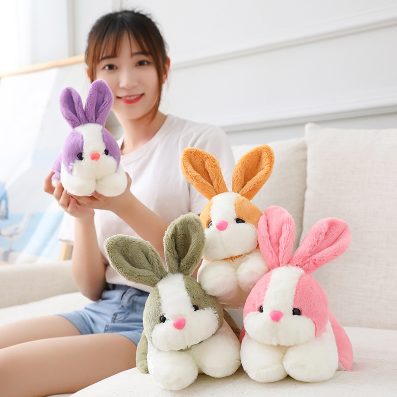 Jual Mainan Boneka Karakter Kelinci Rabbit Warna Warni Lucu Bahan Plush ...