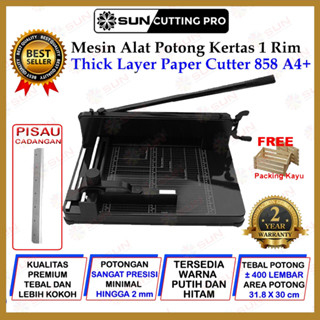 Jual Alat Pemotong Kertas 1 rim A4 - Mesin Thick Layer Paper Cutter A4 ...