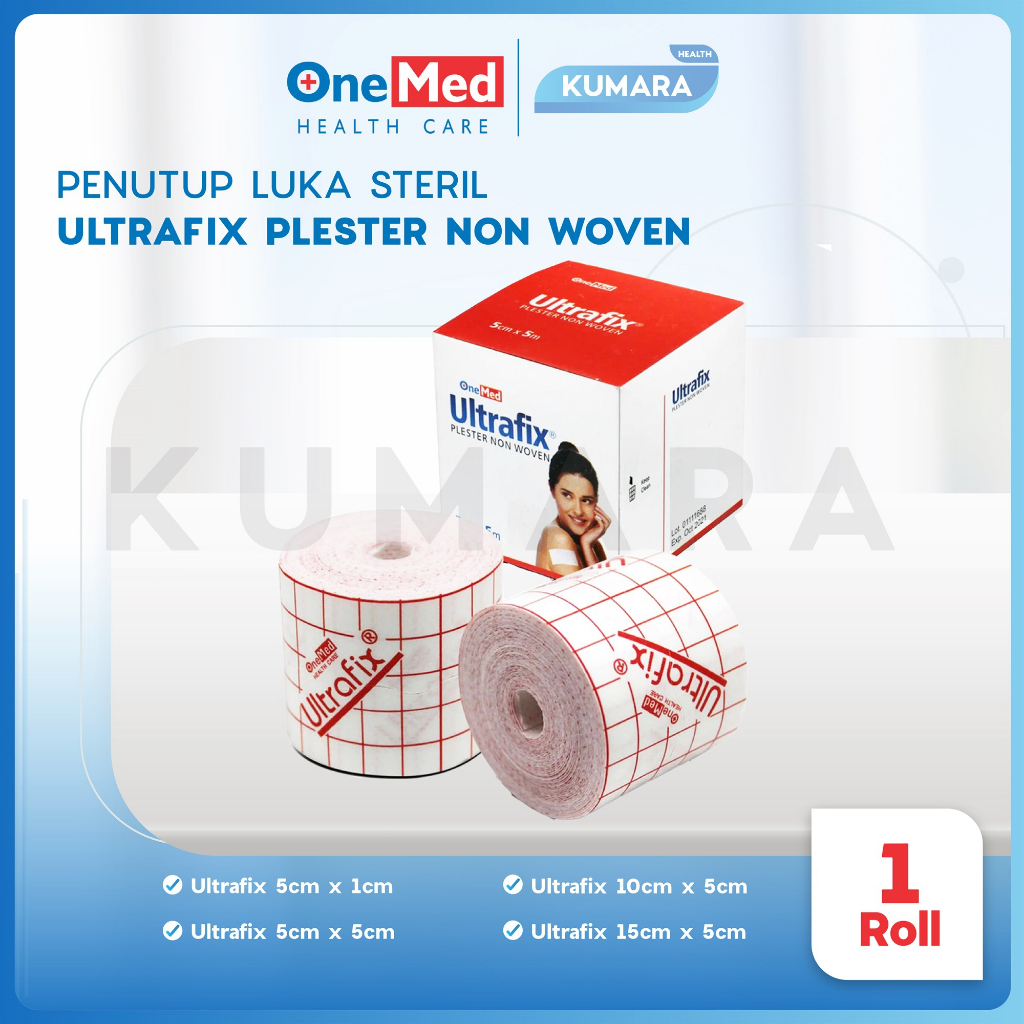 Jual ONEMED - Plester Penutup Luka Ultrafix / Plester Non Woven ...