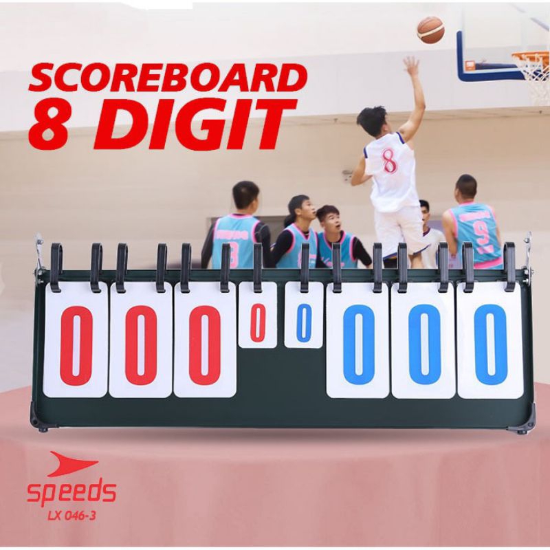 Jual SCORE BOARD / PAPAN SKOR 8 DIGIT BASKET SEPAKBOLA FUTSAL VOLLEY ...