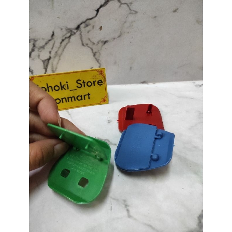 Jual Steker 3 pin to 2 pin/ colokan listrik with safety plug key ...