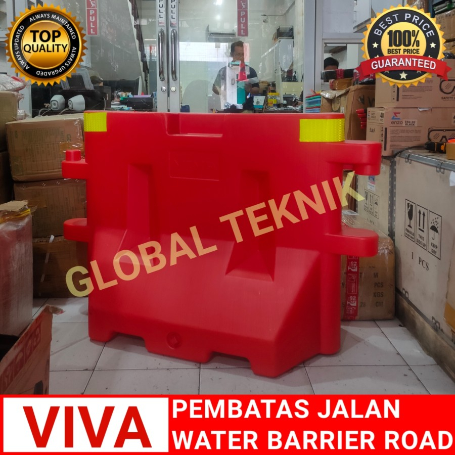 Jual Road Barrier Murah Pembatas Jalan Water Barrier VIVA Barrier road ...