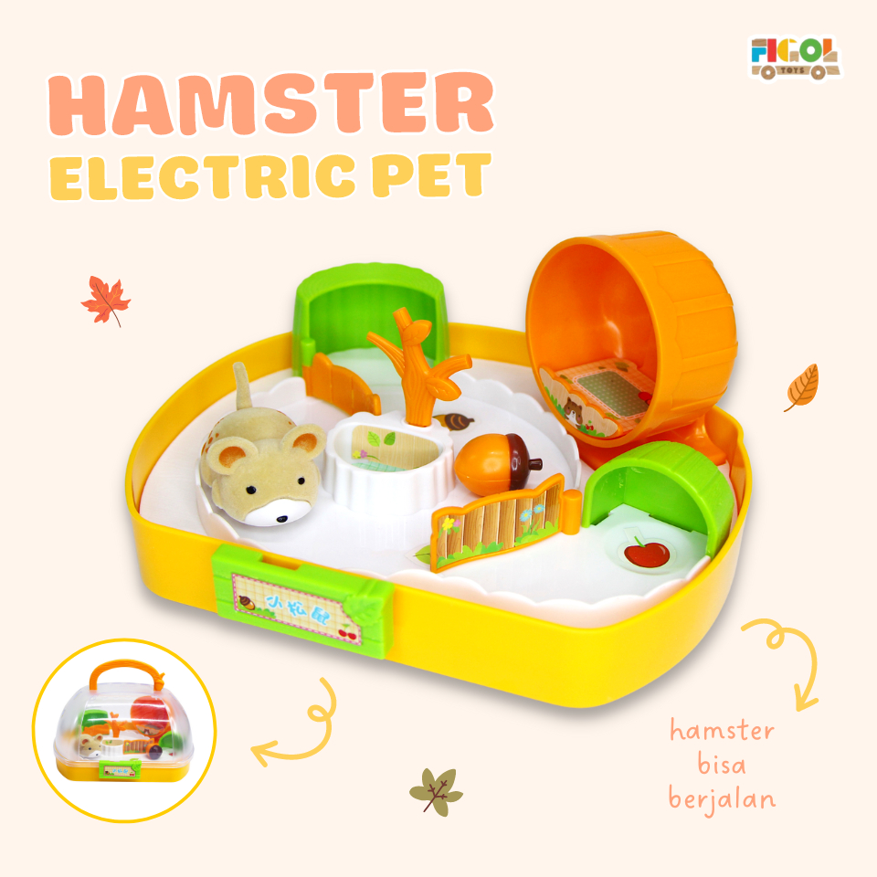 Jual Mainan Hewan Peliharaan Hamster Bisa Berjalan Electric Pet Hamster ...