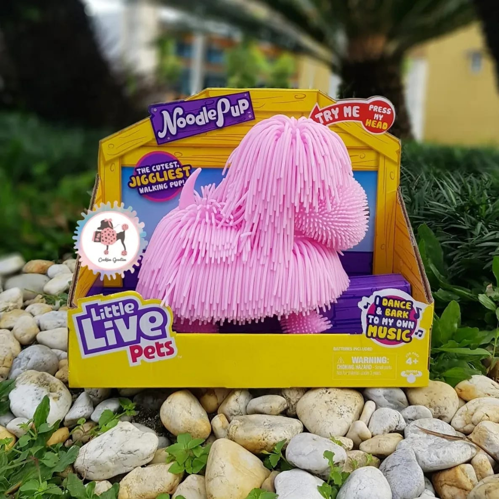 Jual Little Live Pets Noodle Pup - Pink | Shopee Indonesia