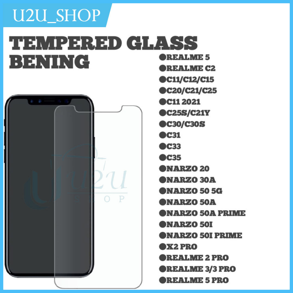 Jual Tempered Glass Bening Realme 13 4G Realme Note 60 C63 12 12 Plus 2 3 5 5 Pro 6 6 Pro 7 7 ...