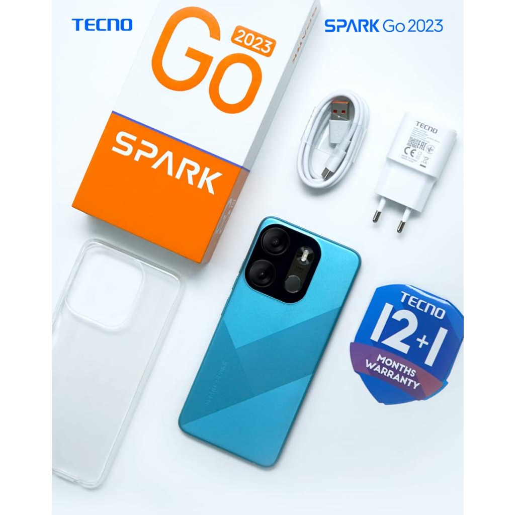 Jual TECNO SPARK GO 2023 RAM 4GB+ EXTENDED RAM 3GB STORAGE 64GB GARANSI RESMI 1 TAHUN | Shopee ...