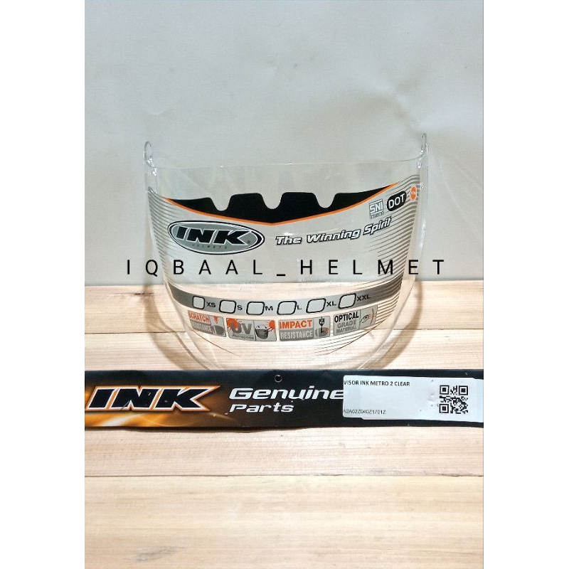 Jual Visor Ink Metro 2 / kaca helm INK Metro 2 original | Shopee Indonesia