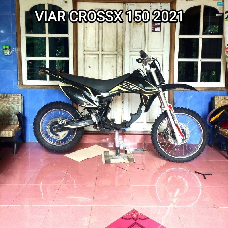 Jual Rolling Chasis Viar Cross X 150 2021 Rangka Trail Ori Frame Trail ...