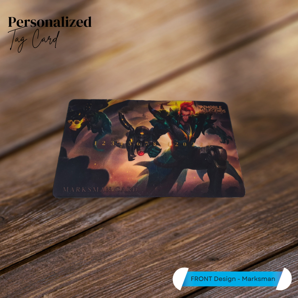 Jual Personalized Tag Card Mobile Legends [Role Marksman] | Shopee ...