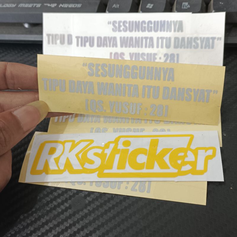 Jual Stiker SESUNGGUHNYA TIPU DAYA WANITA ITU DAHSYAT sticker sakit ...