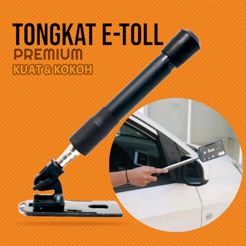 Jual Tongkat Kartu E Toll Lipat Premium Kokoh Bentuk Minimalis Tongtol ...