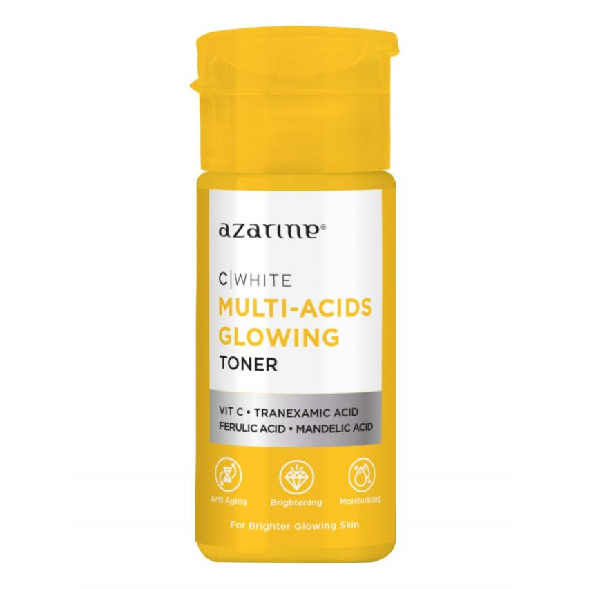 Jual Qeila - AZARINE Toner 90 ML Multi Acids Glowing | Moisture Rich ...