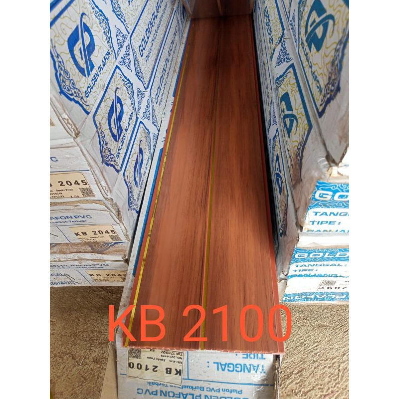 Jual Plafon PVC Merk Golden KB 2100 Atap Rumah Modern Tahan Lama Awet ...
