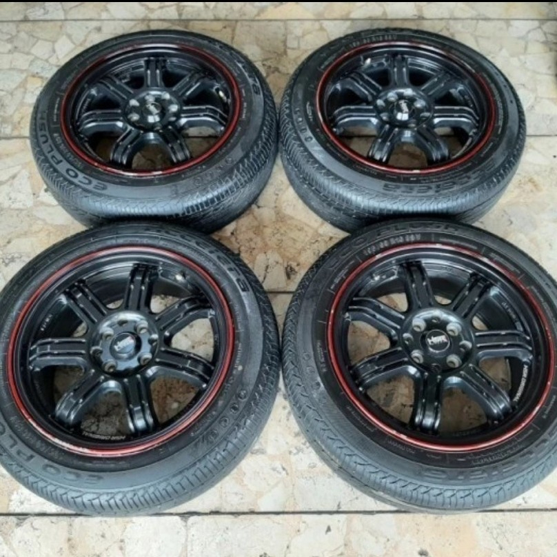 Jual VELG MOBIL HSR SIAK R16X7 PCD 4X100, 4X114 BAN ACCELERA 195/60R16 AVANZA, XENIA, LIVINA ...