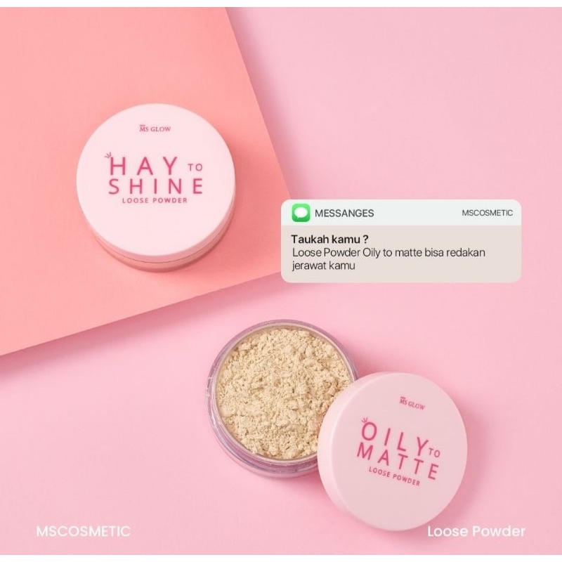 Jual MS Glow Loose powder (EXP DATE 2026) | Shopee Indonesia