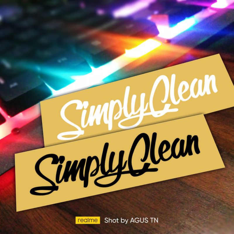 Jual Stiker Simly Clean sticker cutting murah | Shopee Indonesia