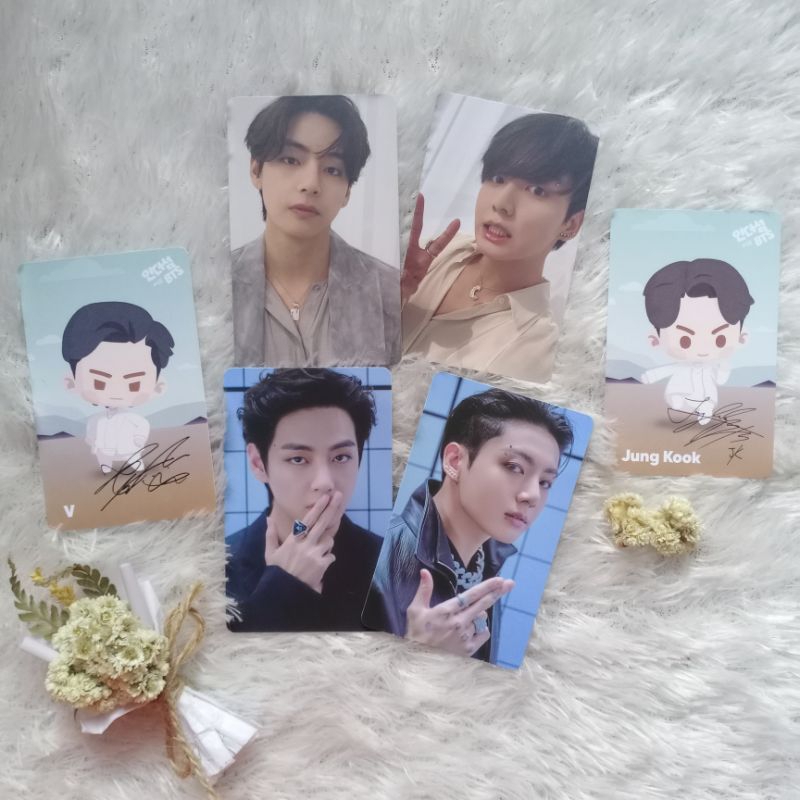 Jual PHOTOCARD BTS PROOF COMPACT JUNGKOOK, TAEHYUNG | Shopee Indonesia