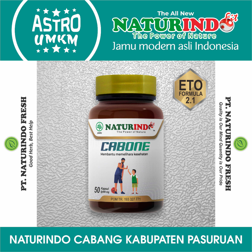 Jual CABONE (Suplemen Herbal - Spesial Penguat dan Nutrisi Tulang ...