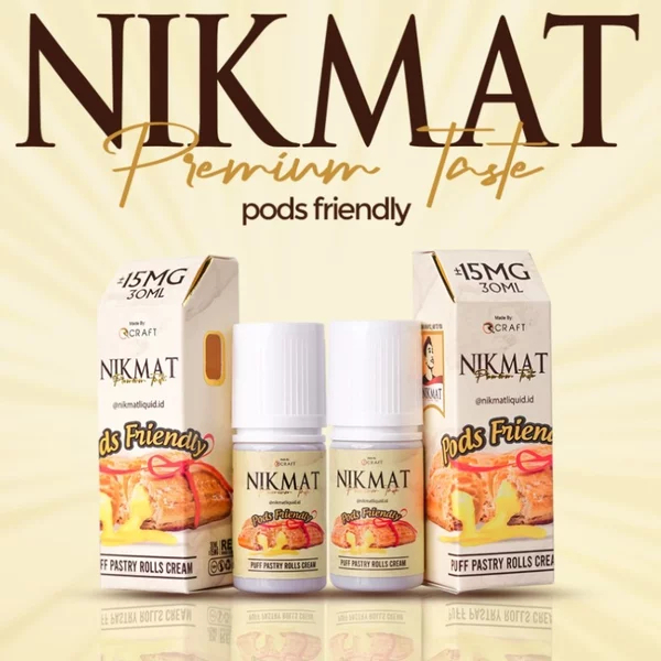 Jual [SALT] - NIKMAT 30ML 15MG SERIES V1 PASTRY ROLL CREAM - V2 ...