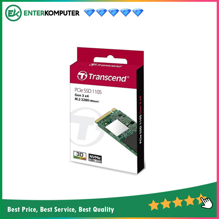 Jual SSD Transcend TS1TMTE110S NVMe PCIe Gen3 x4 M.2 1TB | Shopee Indonesia