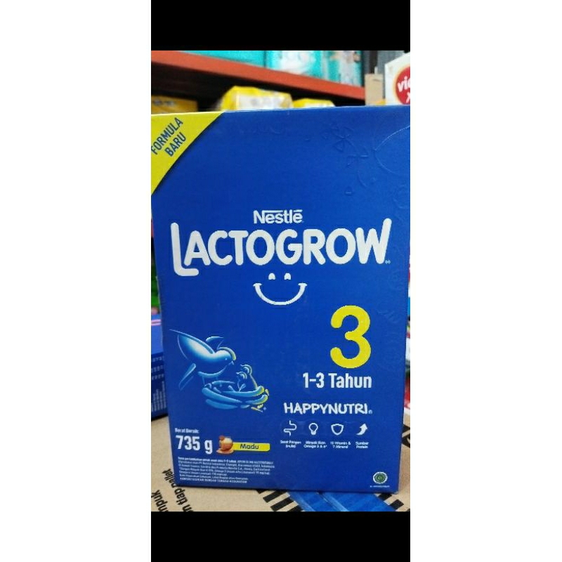 Jual Lactogrow 3 Madu (735g) | Shopee Indonesia