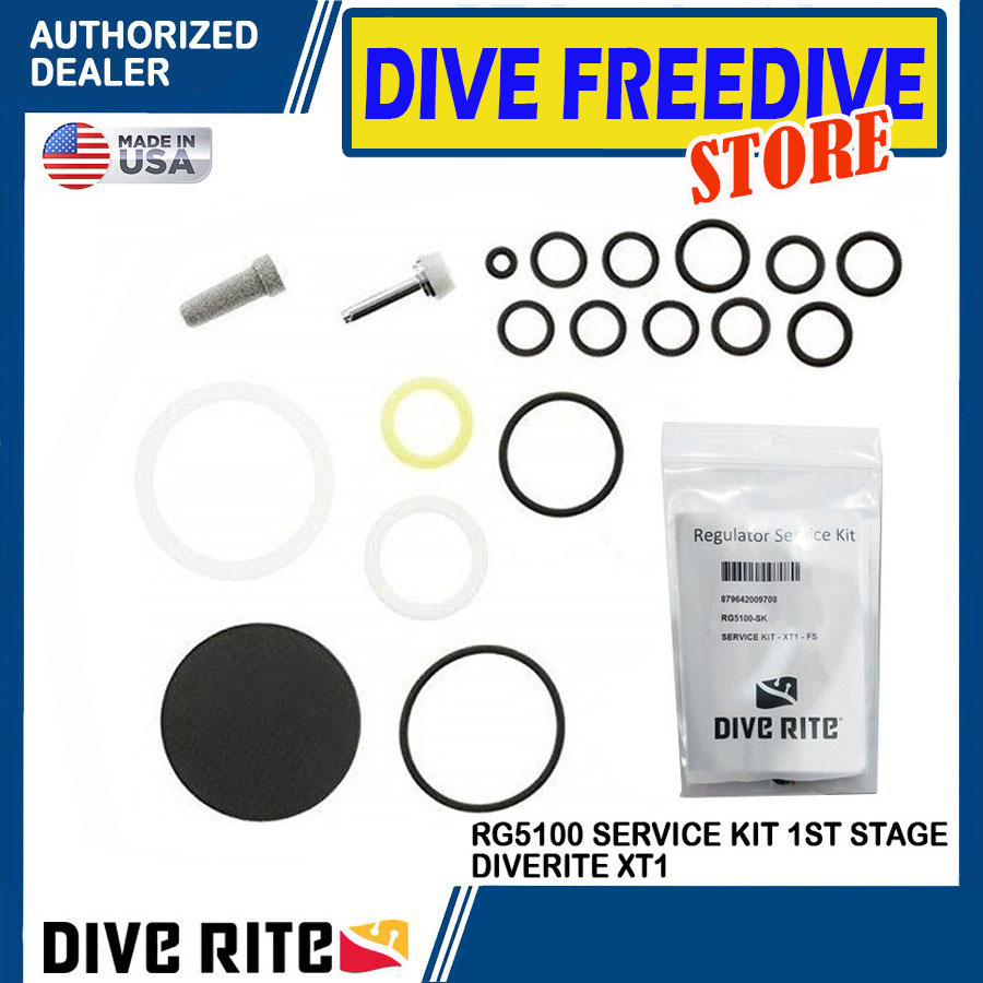 Jual RG5100 Service Kit Spare Part Diverite 1st Stage XT1 Dive Rite ...