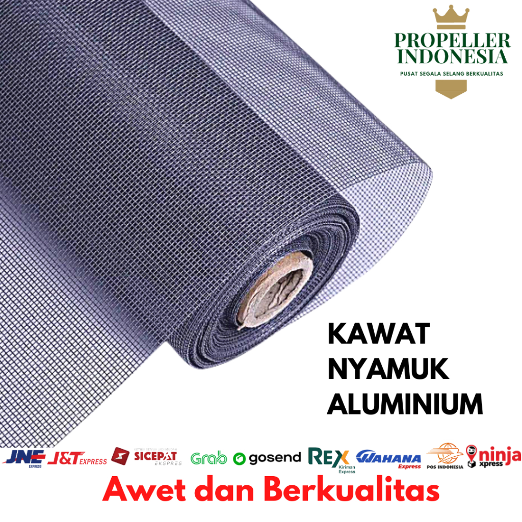Jual Kawat Nyamuk Aluminium Alumunium Ram Parabola Kasa Kawat Nyamuk ...