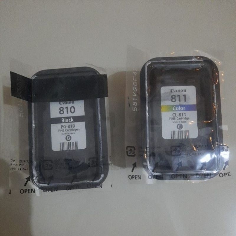 Jual Catridge Tinta Printer Canon PG 810 dan CL 811 (tanpa isi tinta ...