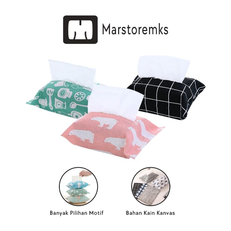 Jual Tempat Tissue Kain / Kotak Tisu Mobil / Tempat Tissue Aesthetic ...