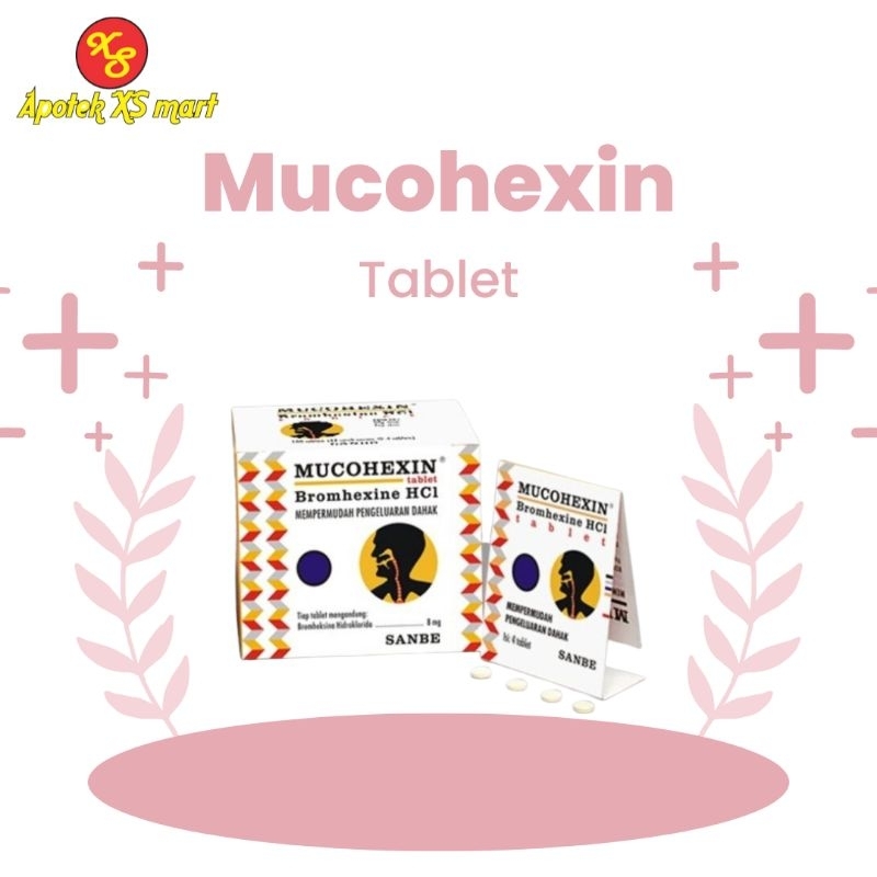 Jual MUCOHEXIN TABLET - MEMBANTU MEREDAKAN BATUK BERDAHAK | Shopee ...
