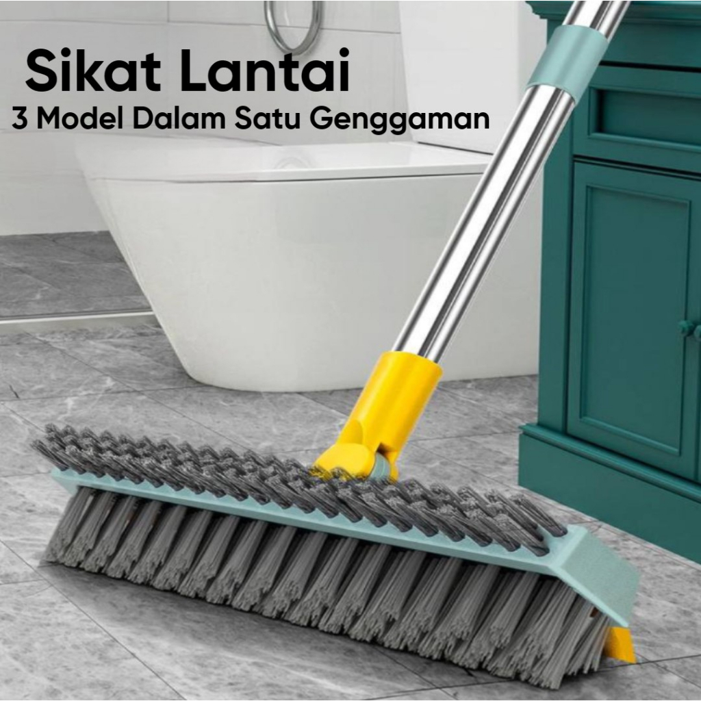 Jual Master Belanja Sikat Lantai 3 in 1 Kamar Mandi Toilet Sikat ...