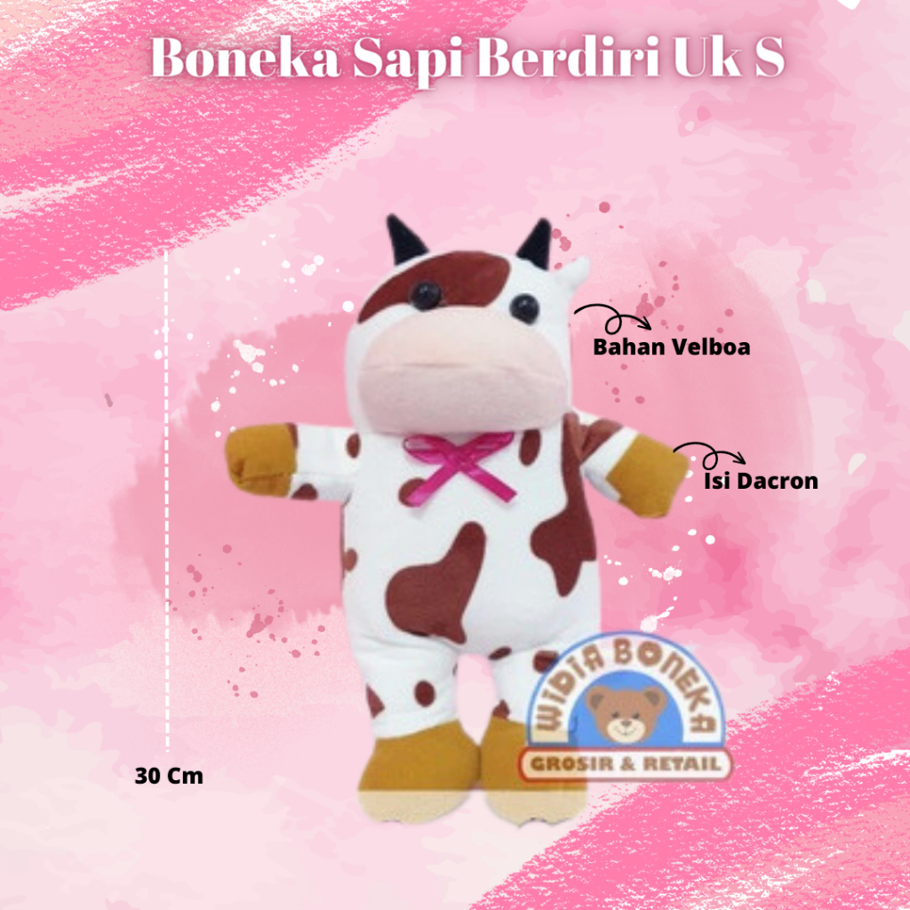 Jual BONEKA SAPI BERDIRI SIZE S | Shopee Indonesia