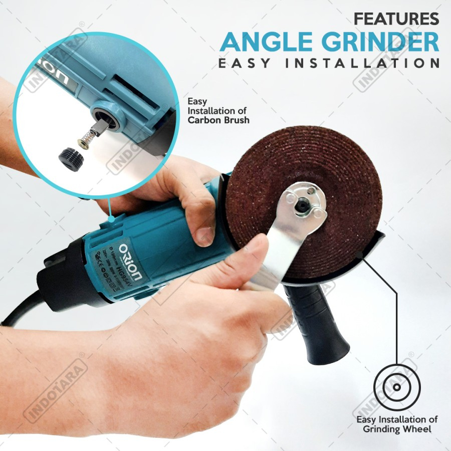 Jual Angle Grinder / Mesin Gerinda Tangan Orion HG-954 | Shopee Indonesia