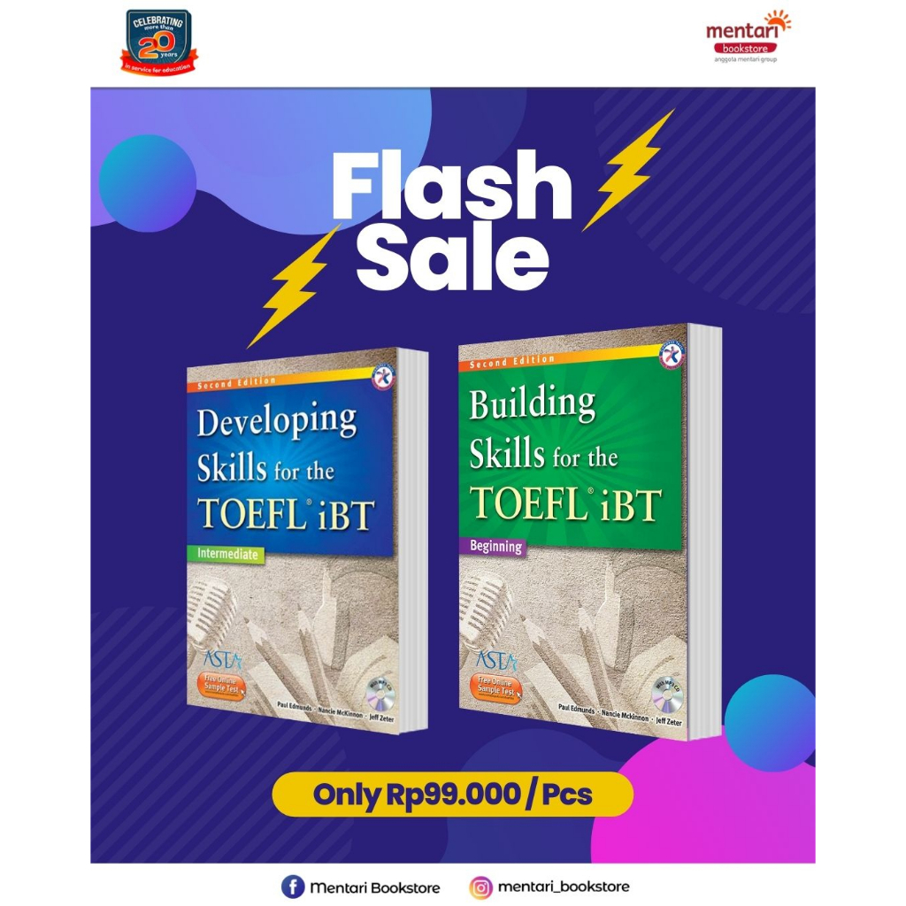 Jual Developing Skills for the TOEFL iBT | Buku Toefl | Shopee Indonesia