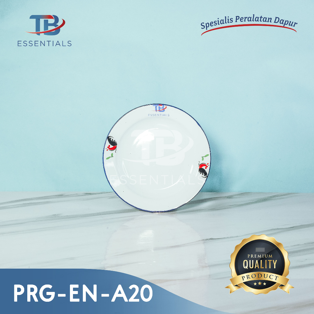Jual TB ESSENTIALS - PRG-EN-A20 Piring Jadul / Enamel / Piring Enamel ...