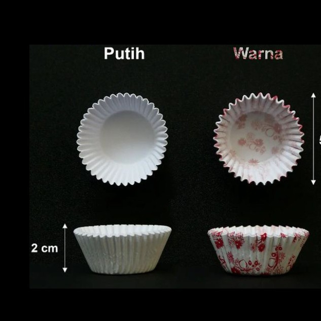 Jual Kertas Klassi Cake Cases 1000 Cetakan Kue Bolu Kukus Paper Baking ...