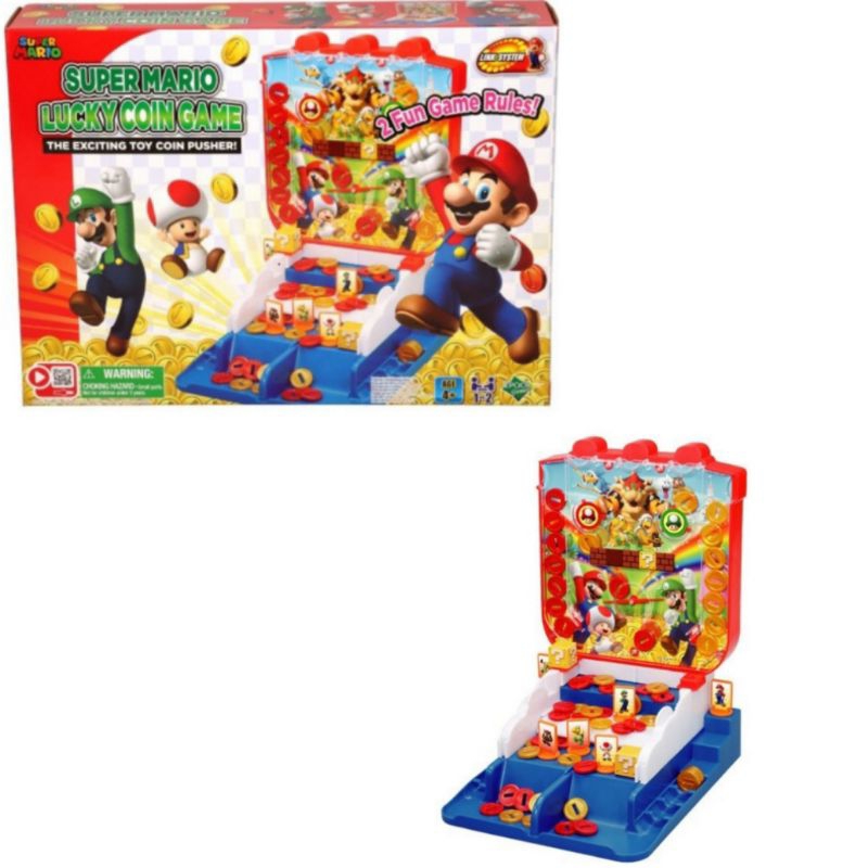 Jual Arcade Super Mario Bros Lucky Coin Game Mainan Lempar Koin ...