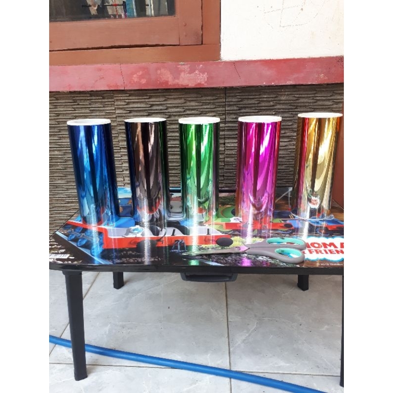 Jual KACA FILM MOBIL PELANGI KACA FILM PELANGI 1Roll lebar 20cm ...
