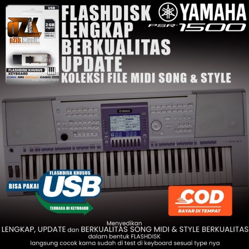 Jual MIDI SONG & STYLE YAMAHA PSR 1500 BERKUALITAS | Shopee Indonesia