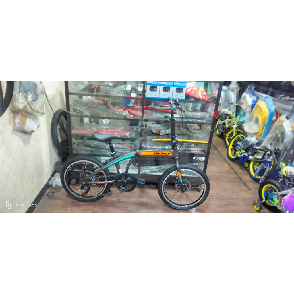 Jual Sepeda Lipat 20" Morison 8119 By pacific bike OPERAN 7 speed rem ...