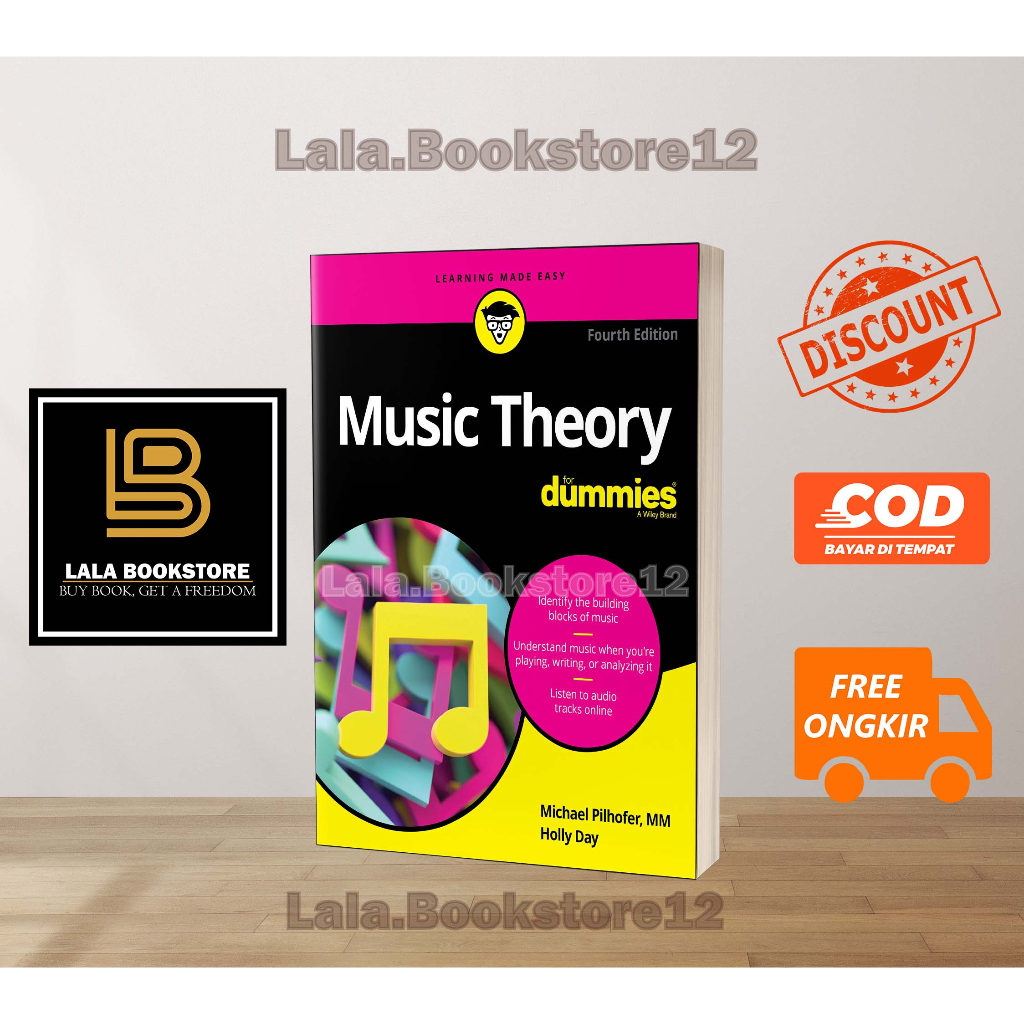Jual Music Theory For Dummies - Michael Pilhofer, Holly Day | Shopee ...