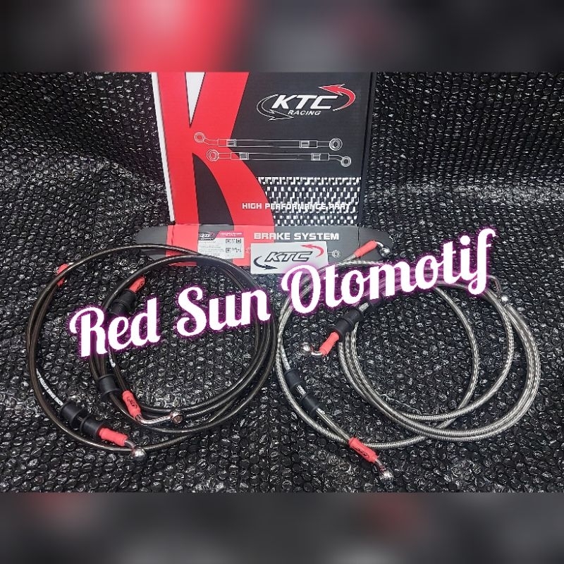 Jual Selang rem Brake Sistem Depan Belakang KTC Nmax lama 2016 2017 2018 2019 all new nmax 2020 ...