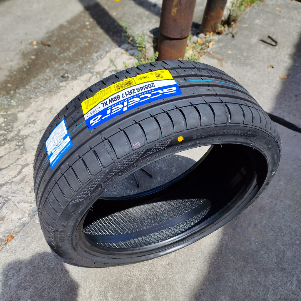 Jual ban mobil tubles fr17 205 45 1ccelera phi ban racing awet honda ...