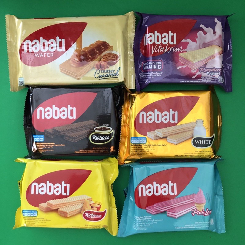 Jual Nabati wafer 3pcs - @39gr | Shopee Indonesia