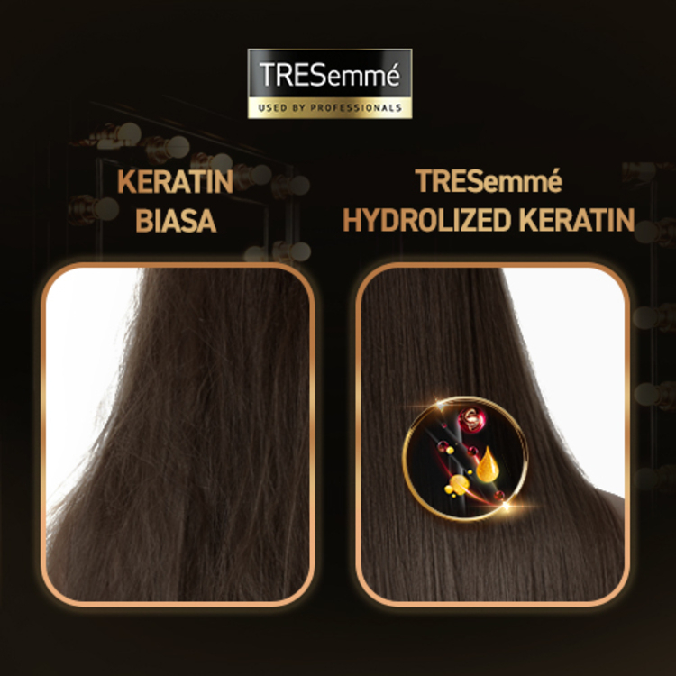 Jual TRESEMME Shampoo PERAWATAN RAMBUT Keratin Smooth Dengan Hydrolyzed ...