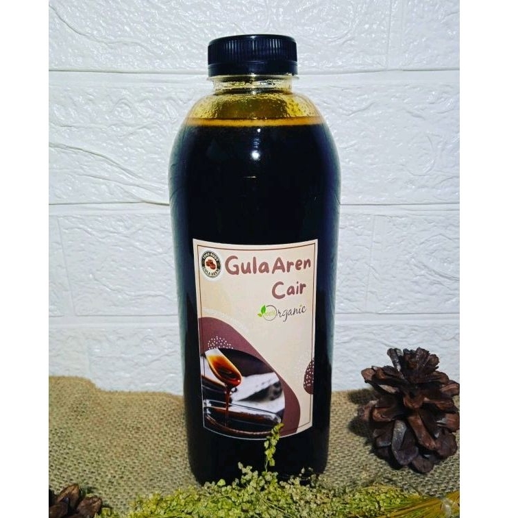 Jual GULA AREN CAIR ASLI 1 liter Brown sugar asli 100% | Shopee Indonesia