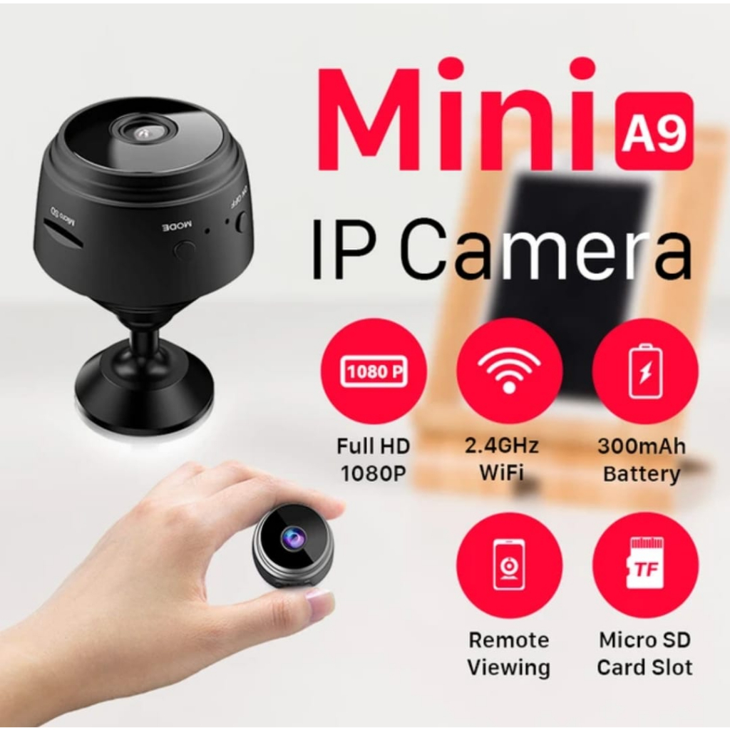 Jual A9 Camera HD IOT Mini Kamera Nirkabel | Shopee Indonesia